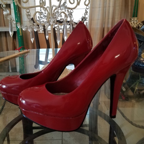G by Guess | Shoes | G By Guess Red Patent Leather Shoes | Poshmark